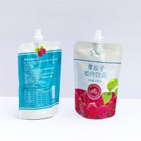 China 200ml 250ml Food Grade Standing Spout Pouch with Leak-Proof Technology and Custom Printing for sale