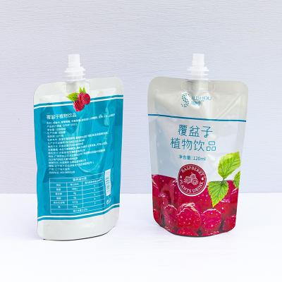 China 125ml Food Grade Leak-Proof Standing Spout Pouch with Custom Printing - 50ml to 500ml Sizes Available for sale