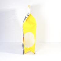 China Custom Logo Food Grade Ziplock Packaging Bags - 28g to 20kg Capacity, Flat Bottom & 8 Side Seal Design for sale