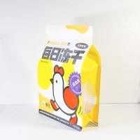 China Custom Octagonal Pet Food Packaging Bags - 1kg/2.5lb Capacity with Heat Seal & Zipper Options for sale