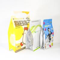 China Custom Octagonal Pet Food Packaging Bags - 1kg/2.5lb Capacity with Heat Seal & Zipper Options for sale
