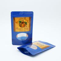China Custom Nut Food Packaging Bags 4-10 Mils Thickness with Zipper Closure and Full-Color Printing for sale