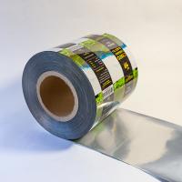 China Food Grade Laminated Aluminum Foil Roll Film - Custom Width & Thickness Options for Snack Packaging for sale