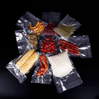 China Custom Textured Vacuum Seal Bags 60-200 Microns Transparent Plastic Nylon Packaging with Custom Embossing for sale