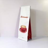 China One-Way Exhaust Valve Coffee Bean Storage Bags 500g-2kg Capacity with Food-Grade Materials for sale