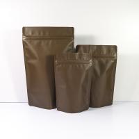 China Custom Food Stand-Up Bags 4-12 Mils Thickness with Transparent Window and Zipper Lock for sale
