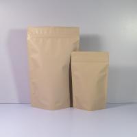 China Custom Food Stand-Up Bags 4-12 Mils Thickness with Transparent Window and Zipper Lock for sale
