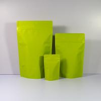 China Custom Food Stand-Up Bags 4-12 Mils Thickness with Transparent Window and Zipper Lock for sale