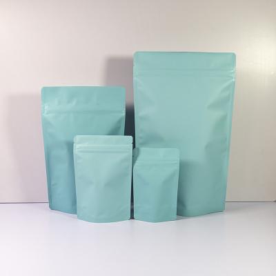 China Custom Aluminum Foil Stand-Up Bags - 23 Wire Thickness Food Packaging with Lock-and-Seal Closure for Snacks for sale