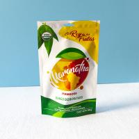 China Custom Printed Biodegradable Mango Dried Fruit Pouch with Ziplock 1000pcs MOQ for sale