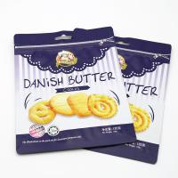 China Custom Food Grade PE Ziplock Bags for Biscuits Airtight Leak Proof 3 Size Options for sale