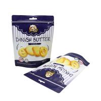 China Custom Food Grade PE Ziplock Bags for Biscuits Airtight Leak Proof 3 Size Options for sale