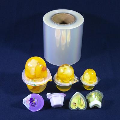 China Custom Logo Peelable Lidding Film 0.03-0.12mm Thickness for Dairy Packaging with FDA EU Compliance for sale
