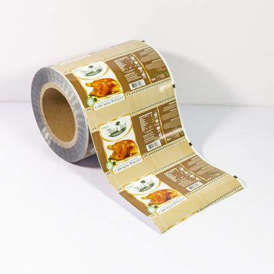 China Custom High Barrier Aluminum Foil Packaging Film Roll 100-1000mm Width 1000m Length for Automatic Coffee Packaging for sale