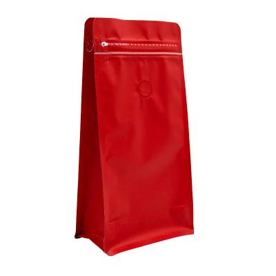China Custom Coffee Packaging Bags 1kg 1lb 1/2lb with One-Way Exhaust Valve and VMPET Material for sale