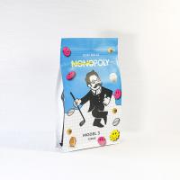 China Custom 8-Side Sealing Flat Bottom Food Packaging Bags with Food-Safe Materials and Custom Sizes for sale