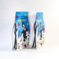 China Custom 8-Side Sealing Flat Bottom Food Packaging Bags with Food-Safe Materials and Custom Sizes for sale