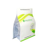 China Custom Self-Standing Aluminum Foil Mylar Food Packaging Bag with Flat Bottom Design and Resealable Feature - Custom Printing Available for sale