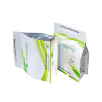 China Custom Printed Flat Bottom Food Packaging Resealable Bag Stand Up Pouch Aluminum Foil Mylar Bag 10000pcs MOQ for sale