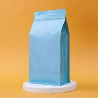 China Custom Coffee Bags with Degassing Valve & Zipper Lock - 5000pcs MOQ, PET/AL/PE Material, Eight-Side Seal Packaging for sale