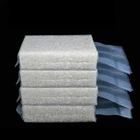 China Custom Square Vacuum Nylon Plastic Rice Brick Packaging Bags - Clear Design with Various Sizes and Heat Sealable Options for sale