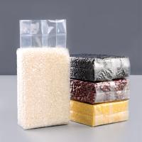 China Clear Plastic Vacuum Packaging Bags for Food - Various Sizes for Rice Brick Packaging with GRS BRC Certification for sale
