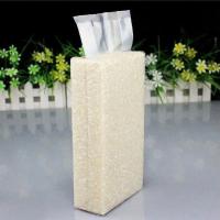 China Custom Square Vacuum Nylon Plastic Rice Brick Packaging Bags - Clear Design with Various Sizes and Heat Sealable Options for sale