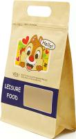 China Wholesale Flat Bottom Kraft Paper Stand Up Bag with Zipper Closure Customizable Food Packaging for sale