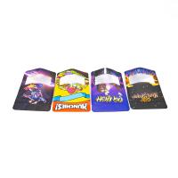 China Custom Child Resistant Mylar Bags Food Grade 0.1mm Thick with Zipper Closure for Medication for sale