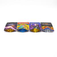 China Custom Child Resistant Mylar Bags Food Grade 0.1mm Thick with Zipper Closure for Medication for sale