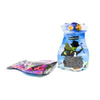 China Custom Design Mylar Bag 3.5g Blank For Secure Weed Packaging for sale
