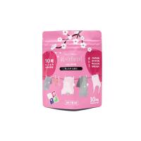 China 1/4 oz & 1/2 oz Child-Resistant Polyester Bags with Custom Printing - 10g Weight, Waterproof & Tear-Resistant for sale