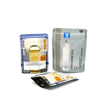 China 4x6 & 2x3 Inch Custom Printed Resealable Zip Lock Bags - Food Grade Packaging with FDA/EU Compliance for sale