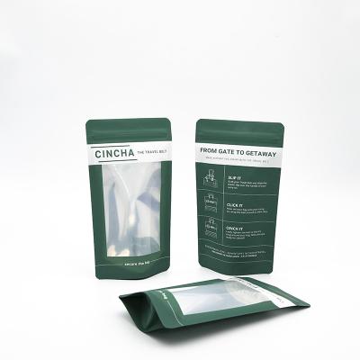 China Custom Printed Zip Lock Plastic Bags 100PCS Minimum Order Food Grade Resealable Snack Packaging for sale