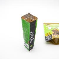 China Custom Biodegradable Stand Up Pouch with Zip Lock 0.05mm 0.15mm Thickness for Pet Food Nuts Dried Fruits for sale