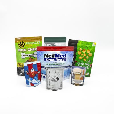 China Customized Food Packaging Bags Plastic Composite Bags 9-12 Micron Aluminum Foil for Grains Coffee Pet Food for sale