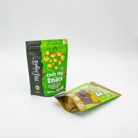 China Custom Printed Stand Up Pouch with Zipper for Dry Food Snack Nuts 100g to 500g for sale
