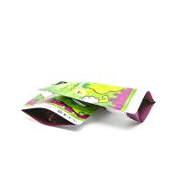 China Child Resistant Weed Bags Plastic Doypack Stand Up Pouch Custom Digital Printing 100g for sale