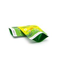China Custom Logo Mylar Printed Odor Resistant Zipper Bags Food Grade Packaging 0.1mm Thick for sale