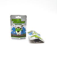 China Custom Printed Child Resistant Zipper Bag Smell Proof Mylar Tobacco Packaging 100 Pieces MOQ for sale