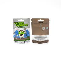 China Custom Printed Child Resistant Zipper Bag Smell Proof Mylar Tobacco Packaging 100 Pieces MOQ for sale