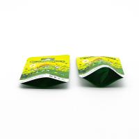 China Custom Child-Resistant Zipper Bag for Tobacco High Barrier Mylar 4 Mil for sale