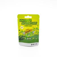 China Custom Printed Child Resistant Ziplock Bag Foil Laminated Mylar Pouch 10 Colors for sale