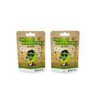China Custom Logo Smell Proof Stand Up Pouch with Zip Lock Food Grade 100 Pcs MOQ for Cigar Shisha Tobacco for sale