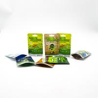China Custom Child-Resistant Zipper Bag for Tobacco High Barrier Mylar 4 Mil for sale