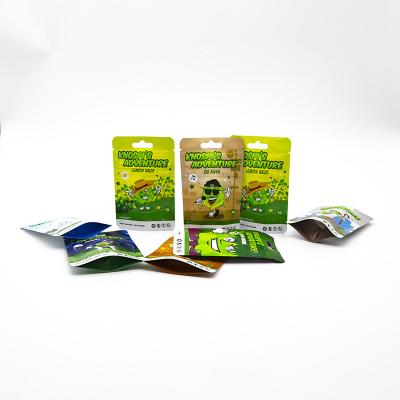 China Custom Child-Resistant Zipper Bag for Tobacco High Barrier Mylar 4 Mil for sale