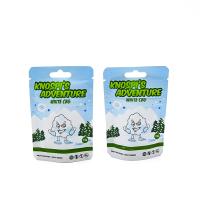 China Child Resistant Foil Laminated Ziplock Bags 100 PCS Custom Print Tobacco Cookie Mylar Pouches for sale
