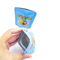 China Customizable Fruity Scented Standing Zipper Mylar Bag for Cigars Tobacco Resealable 100 PCS for sale