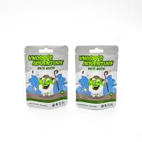 China Smell Proof Mylar Bags with Resealable Zipper 3 Side Seal Flat Bottom for Food Packaging for sale