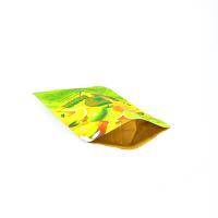 China Mylar Ziplock Stand Up Bags with Clear Window Matte Moisture Proof BRC GRS for Tea Coffee Packaging for sale